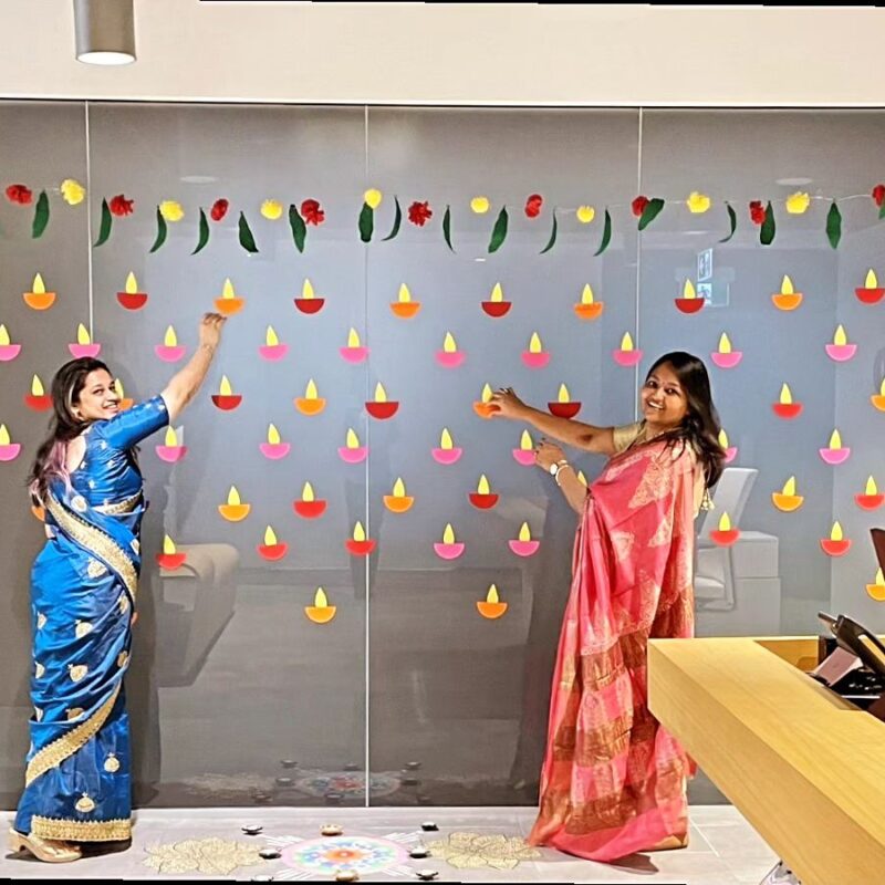 8 Creative Diwali Decoration Ideas for Office